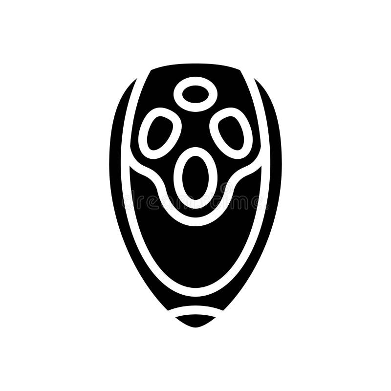 Garage Door Remote Control Glyph Icon Vector Illustration Stock Vector ...