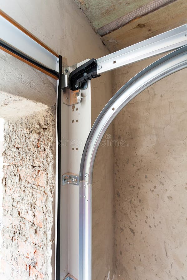 Garage Doors Installation. Post Rail and Spring Installation / Assembly ...