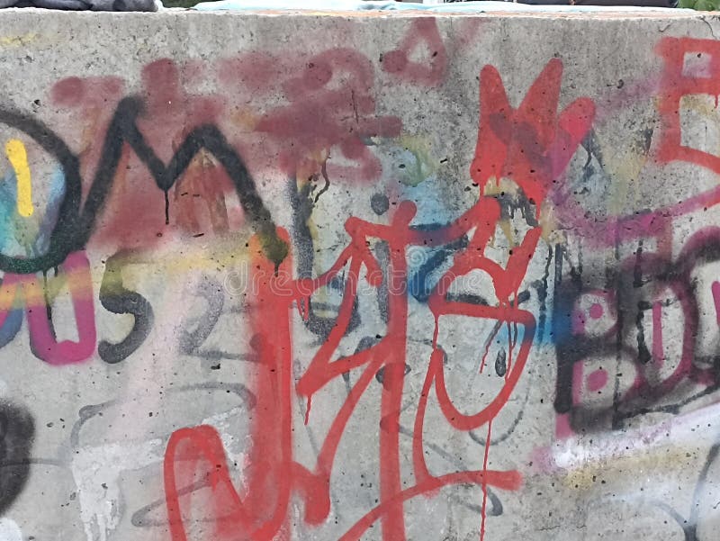 Garage Graffiti in Our Lifes Stock Image - Image of arts, lifes: 249187905