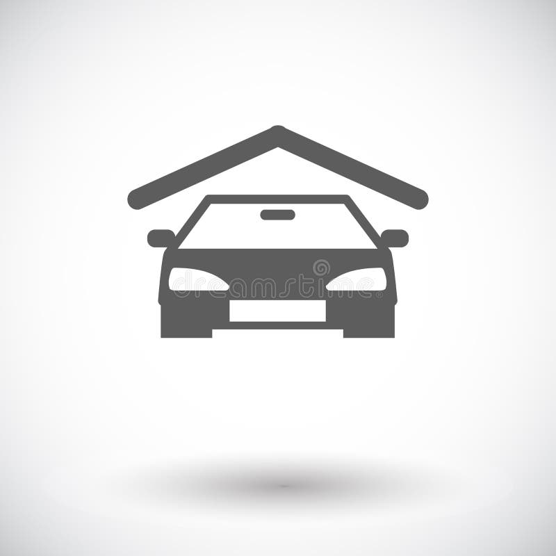 Garage icon. stock vector. Illustration of pictogram - 94646321