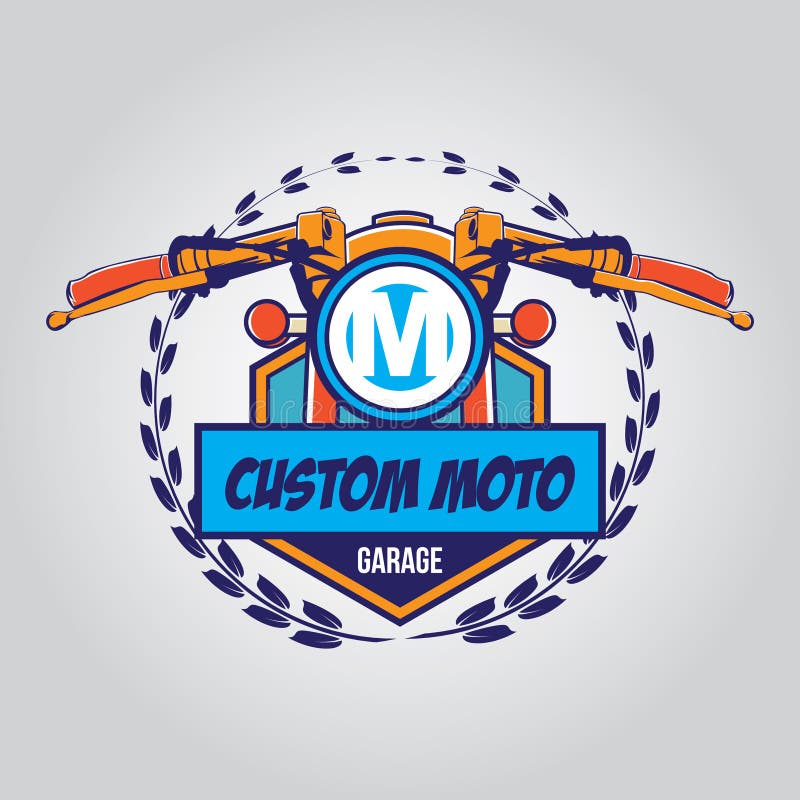 Garage Logo, Vector Illustration Stock Vector - Illustration of motor ...