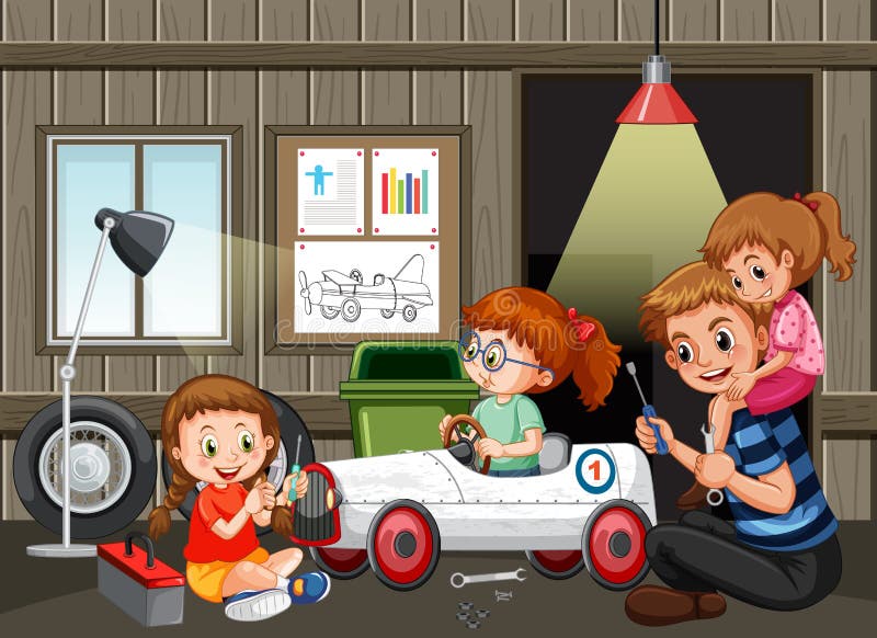 Kid Fixing Stock Illustrations – 378 Kid Fixing Stock Illustrations ...