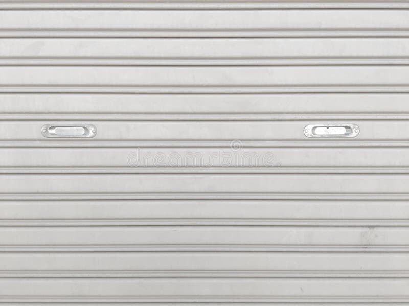 Garage with Stainless Steel Texture Background. Wallpaper for Design ...