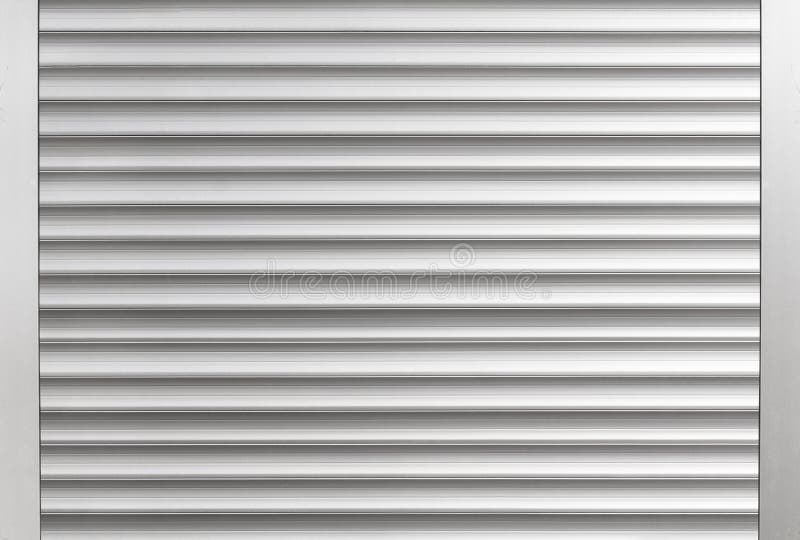 Old Store Roller Shutter Door Stock Photo - Image of material, dirty ...