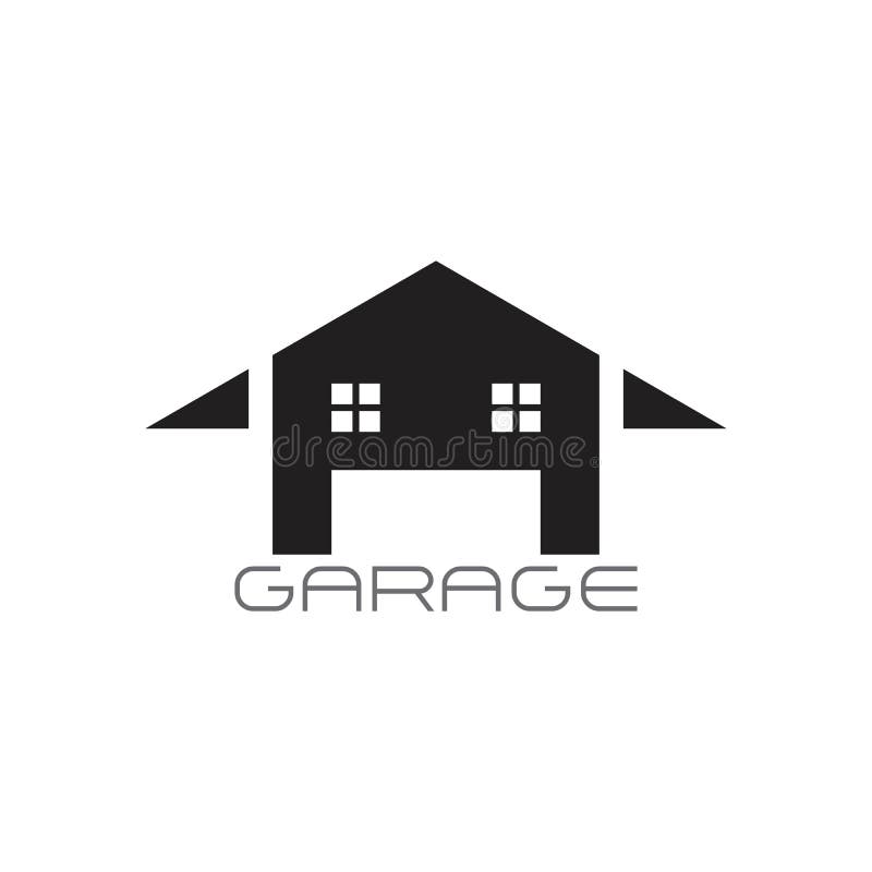 Garage Symbol Decoration Vector Stock Vector - Illustration of ...