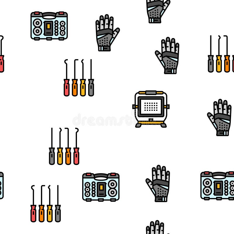 Garage Tools Glyph Style Vector Icon Which Can Easily Modify or Edit ...