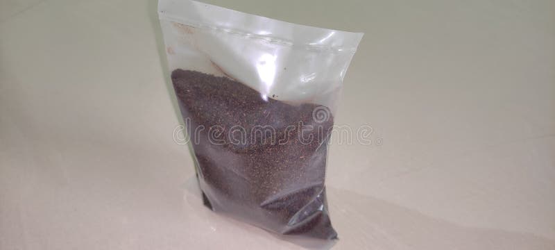 Tea Tree Powder with Parking Backdrop Image Stock Photo - Image of ...