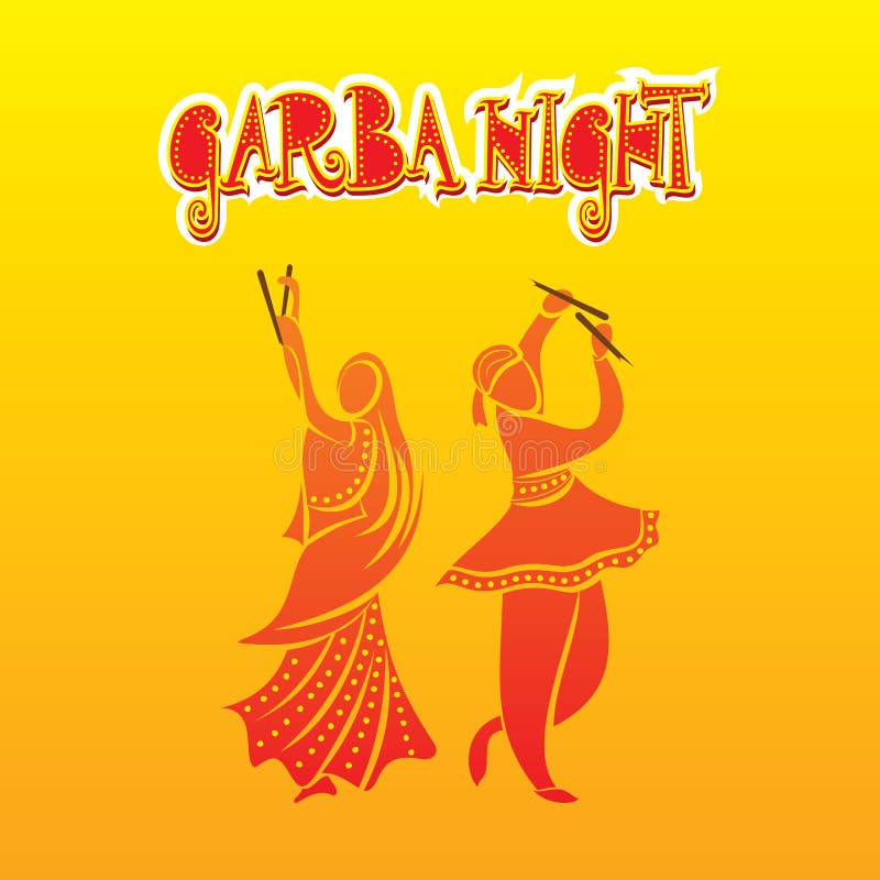 Indian Garba Dance Stock Illustrations – 1,047 Indian Garba Dance Stock ...