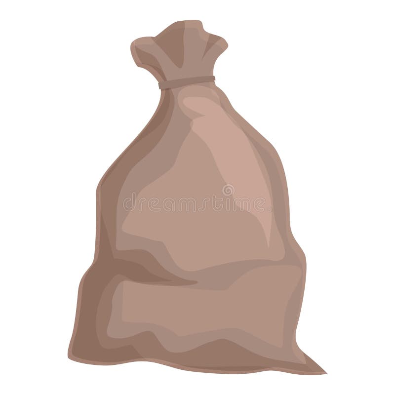 Garbage Bag Icon Cartoon Vector. Bin Cleaning Stock Vector ...