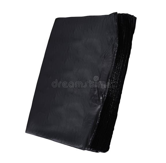 Garbage Bag Roll Isolated. Trash Package Stock Photo - Image of dustbin ...