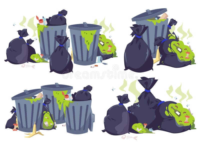 Leftover Food Garbage Can Stock Illustrations – 96 Leftover Food ...