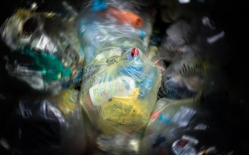 Garbage bags stock image. Image of bags, pollution, transparent - 87081183