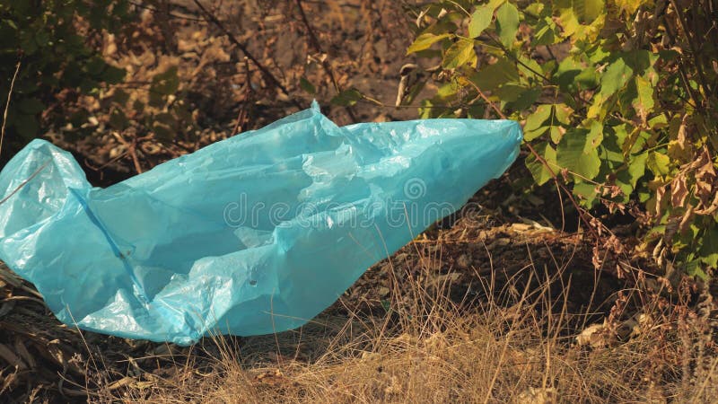 Garbage Bags on the Ground. Throw Waste Outside Stock Photo - Image of ...