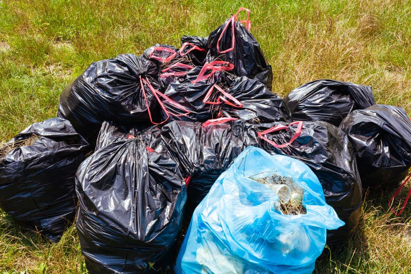 Garbage bags stock image. Image of accumulation, bags - 49477511