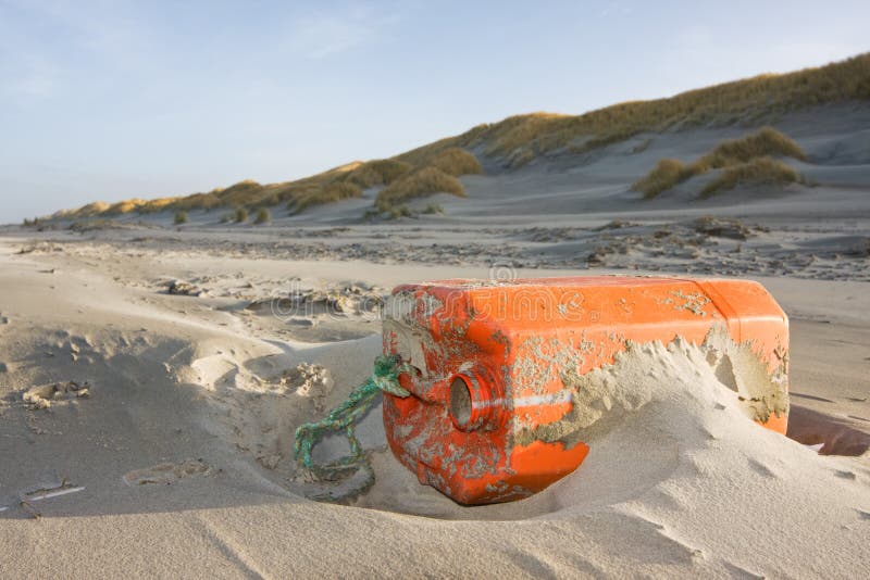 Garbage on a beach stock image. Image of beach, garbage - 28442449