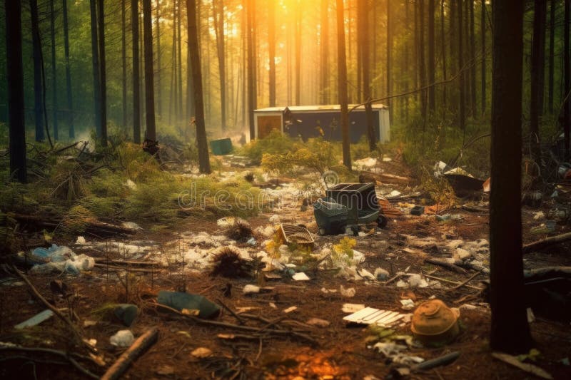 Destroyed nature paper stock vector. Illustration of nice - 6949332