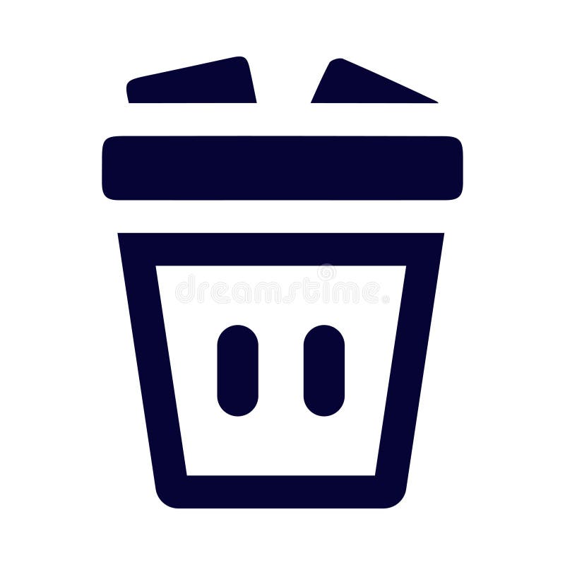Garbage, Garbage Bin, Bin, Delete, Garbage Bin Icon Stock Vector ...