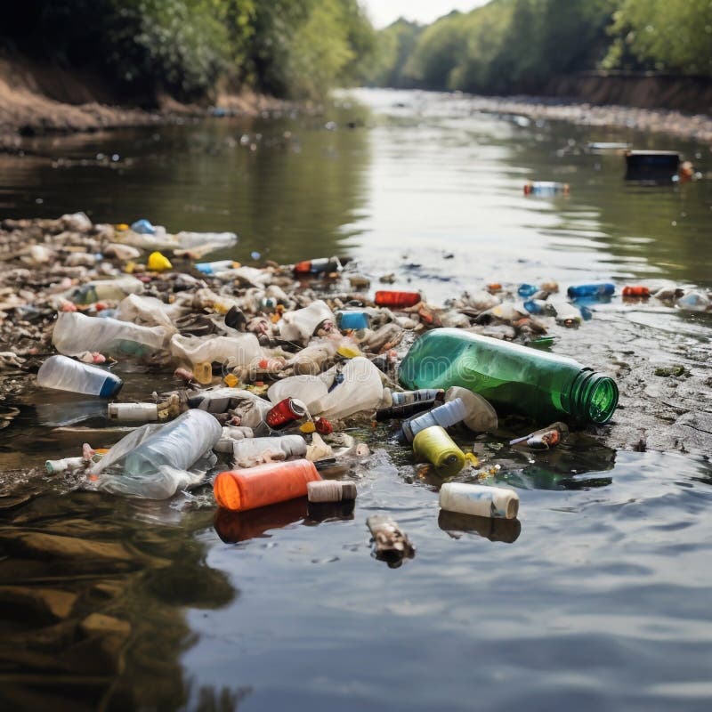 Garbage Floating River Stock Illustrations – 1,019 Garbage Floating ...