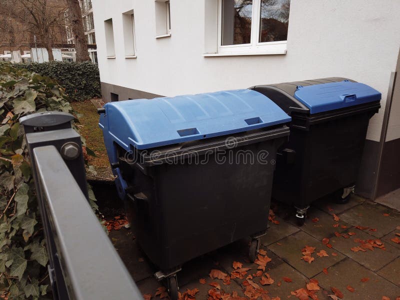 Garbage Boxes Installed on the Street for Separate Garbage Collection ...