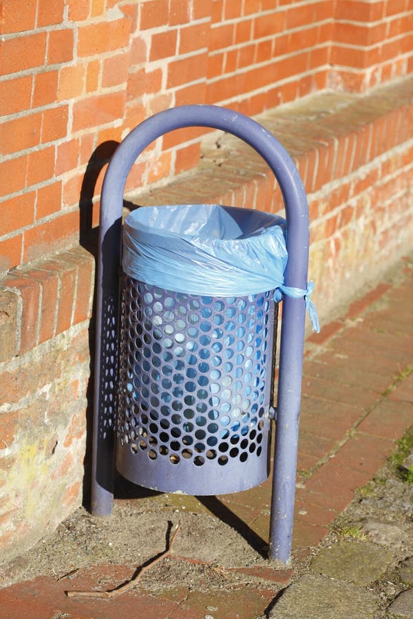 Garbage Can stock image. Image of cans, meadow, waste - 98584765