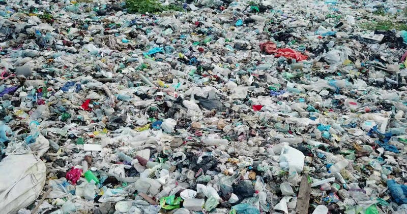 Garbage in the Canals after the Flood. Contaminated Rivers with Plastic ...