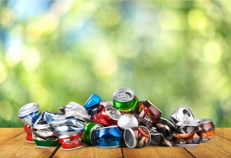 Garbage Cans stock image. Image of life, paper, concepts - 58720497