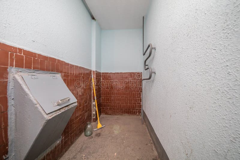 Building garbage disposal stock photo. Image of disrepair - 113630630