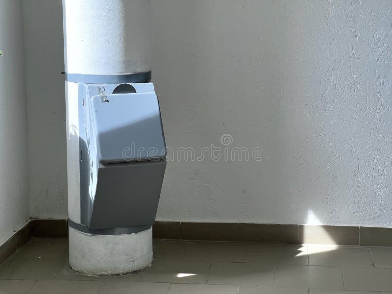 Garbage Chute Located on the Stairwell of a Multi-storey Building Stock ...