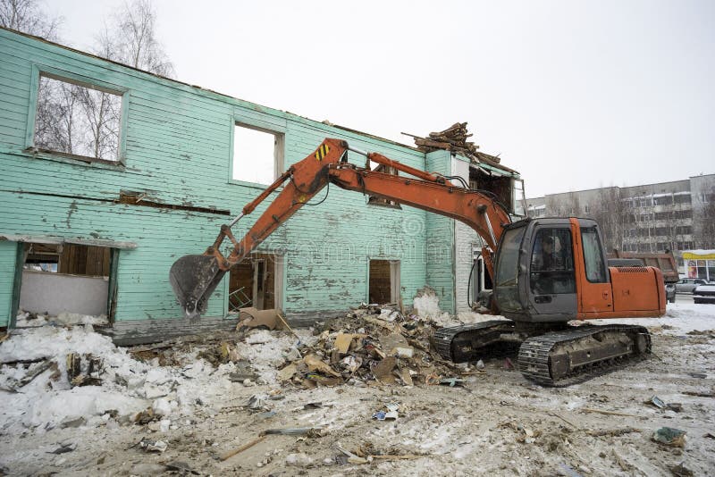 Garbage Collection in a Wooden House Special Editorial Stock Image ...