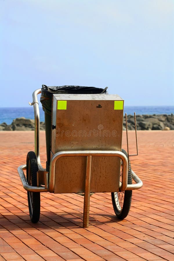 Garbage collector tools stock photo. Image of asphalt - 2819098