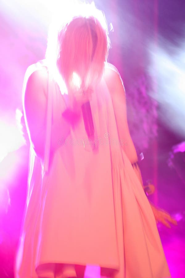 Garbage in Concert at Central Park Summerstage in New York Editorial ...