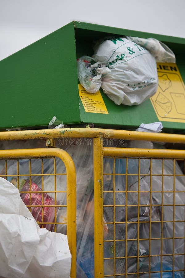 Garbage container stock image. Image of garbage, waste - 18300093