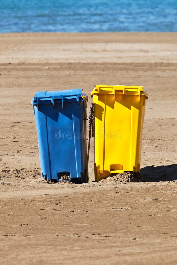 Garbage containers stock photo. Image of recycling, classify - 22962096