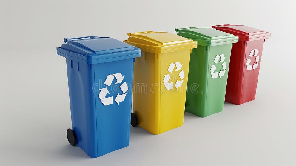 Garbage Classification Stock Illustrations – 270 Garbage Classification ...