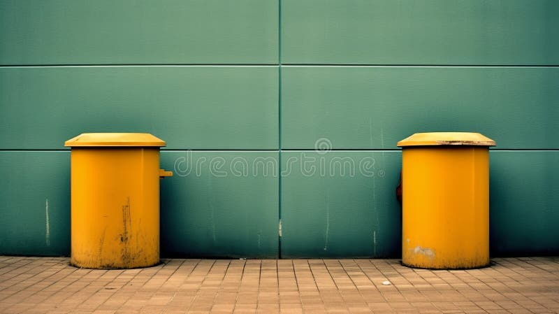 Garbage Containers for Disposal and Recycling of Waste in Different ...
