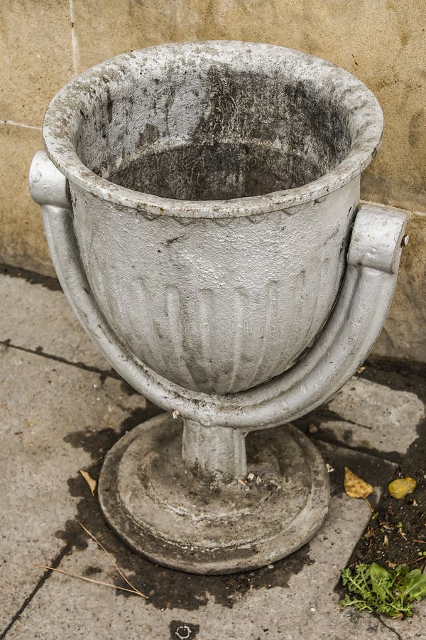 Garbage Containers Used for Collecting Solid Household Waste. Trash ...