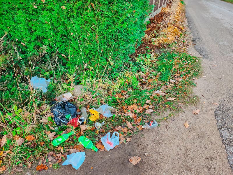 Garbage outdoor stock image. Image of garden, dump, conceptual - 259355349