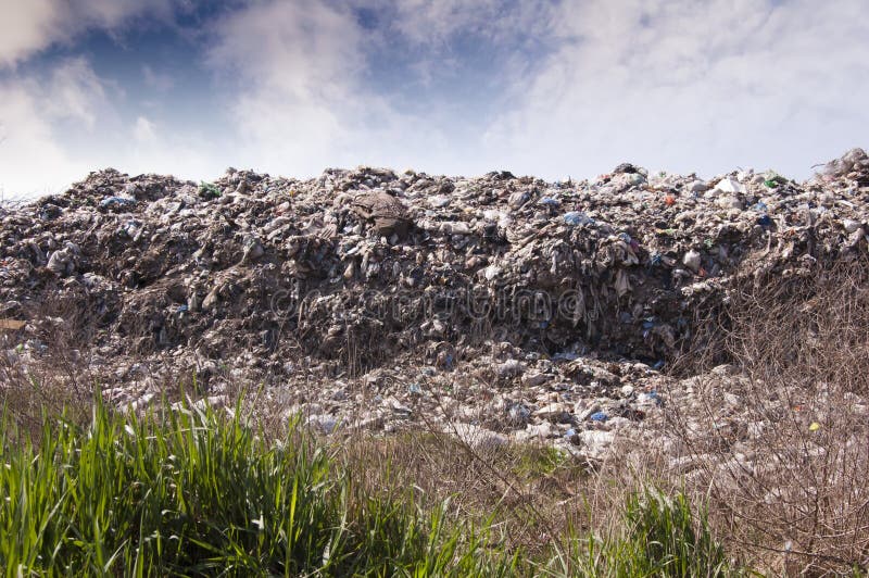 Garbage Dump stock photo. Image of stink, risk, crinkled - 19060622