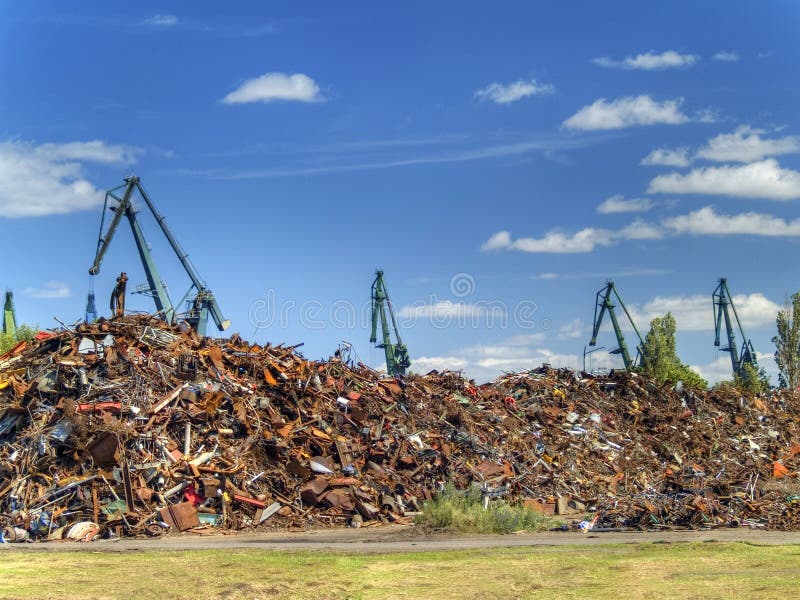 Garbage dump stock image. Image of scrap, pipe, waste - 19472609