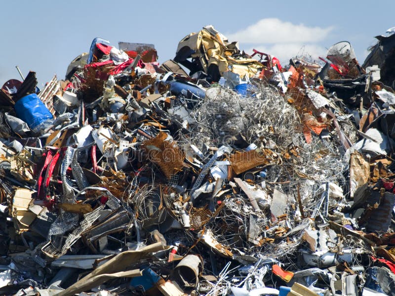 Garbage dump stock image. Image of dump, building, landfill - 22000475