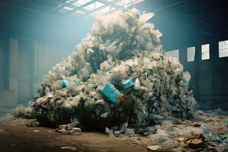 A Garbage Dump. the Concept of Environmental Pollution Stock Photo ...