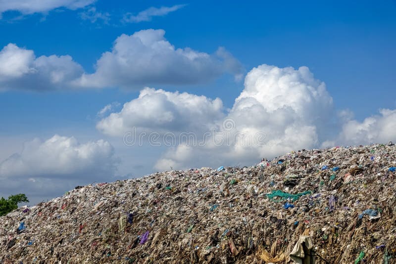 Garbage Dump stock image. Image of industry, pollution - 77905723