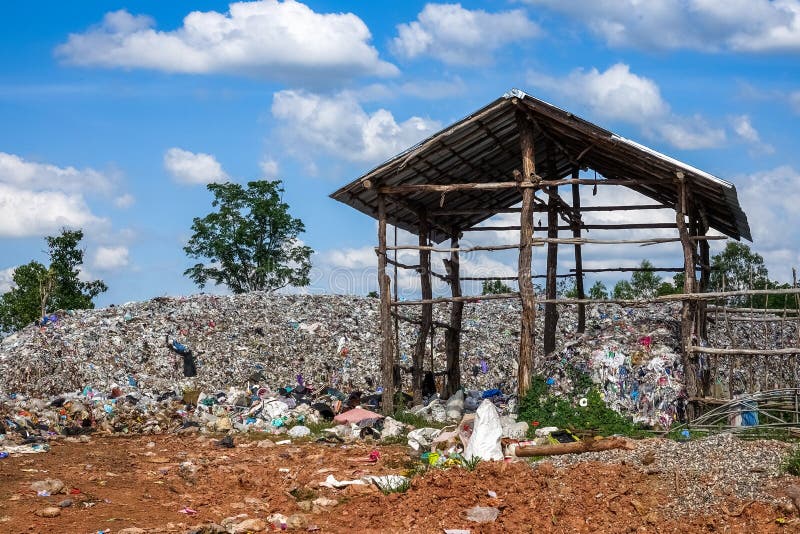 Garbage Dump stock image. Image of horizontal, management - 77905753