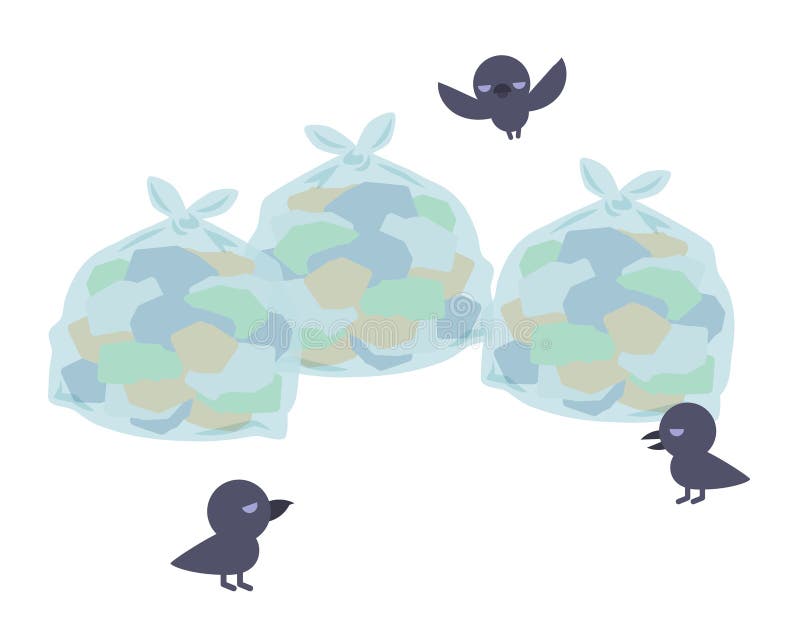 Garbage Dump With Rubbish For Recycling. Different Types Of Waste ...