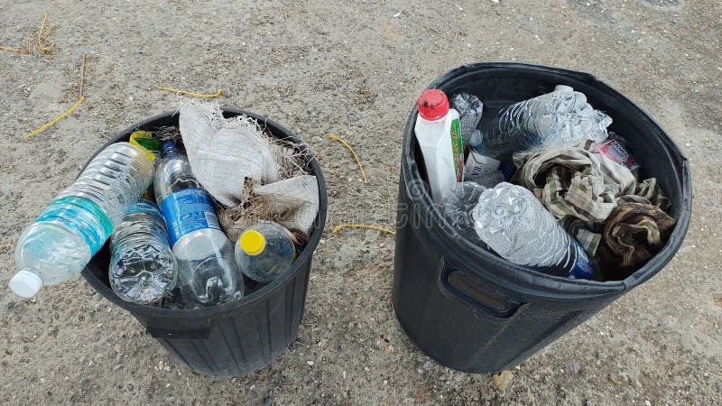Garbage in the Dustbin for Recycle Editorial Image - Image of water ...