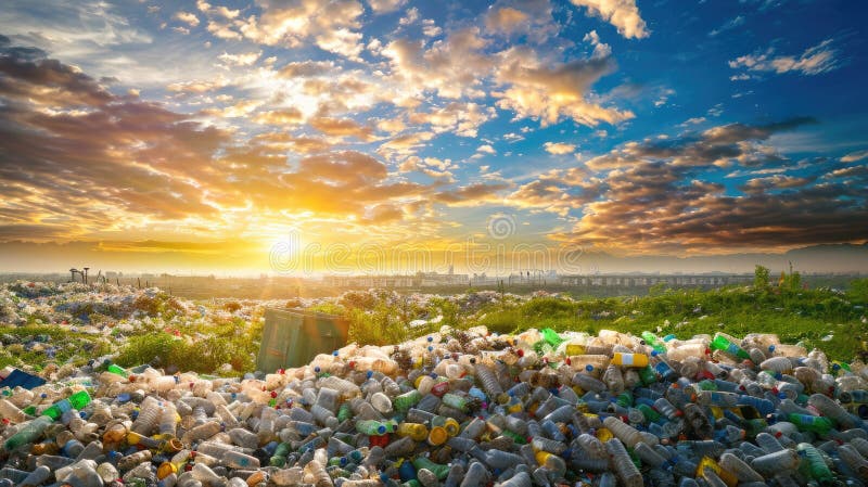 Garbage, Ecology, Processing of Garbage and Waste Stock Photo - Image ...