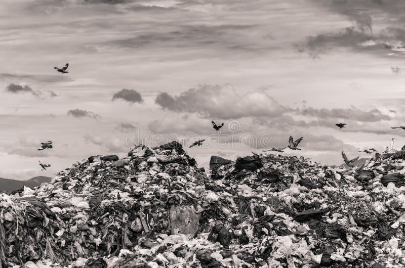 Garbage heap stock image. Image of heap, landscape, waste - 43516577