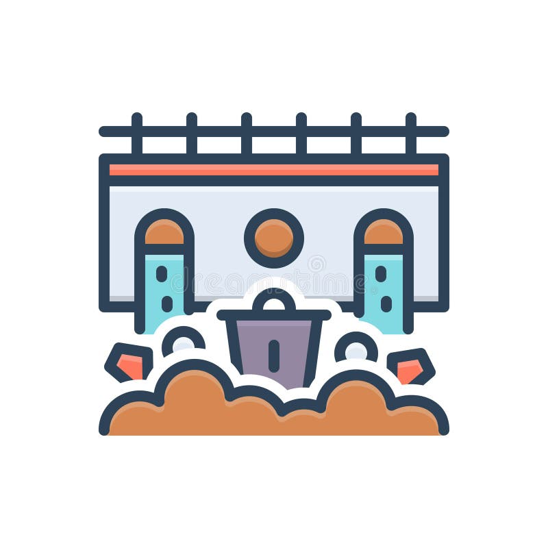 Rubble Pollution Stock Illustrations – 318 Rubble Pollution Stock ...