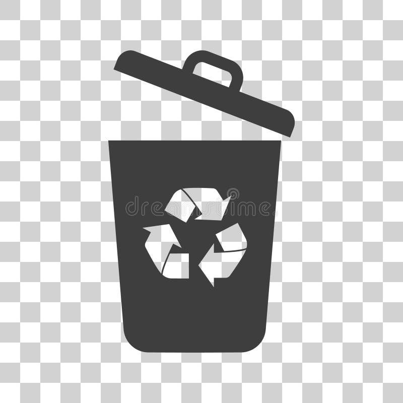 Garbage Icon. Garbage Symbol on White Background Stock Vector ...