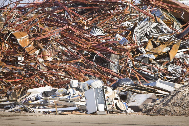 Garbage and junk stock image. Image of garbage, metal - 9280675